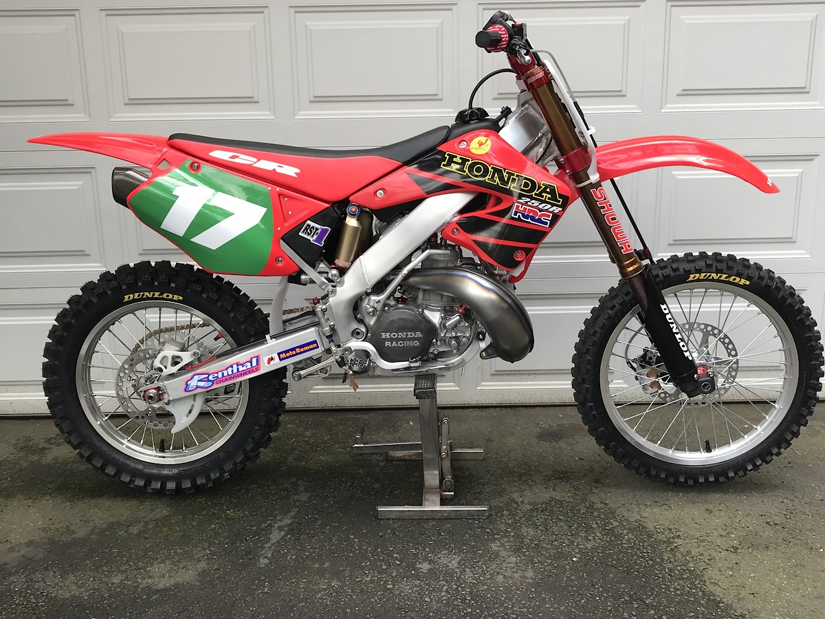2001 CR250 $pecial Restoration Part II - Japan Factory RC250M ...