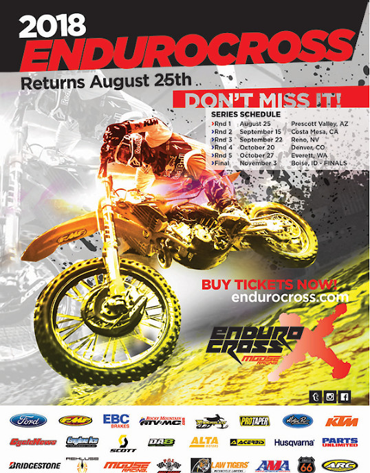 Endurocross 2018 Schedule - Moto-Related - Motocross Forums / Message ...