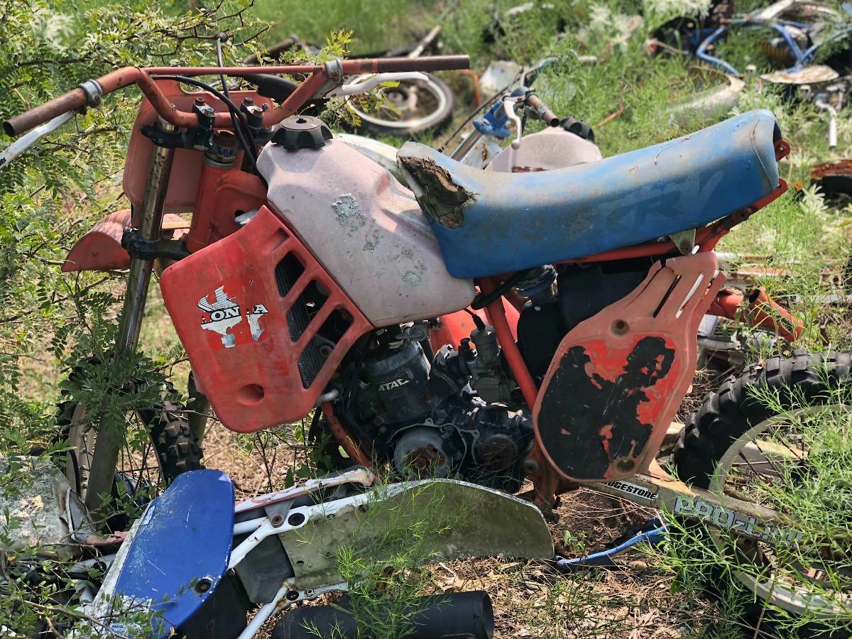 Is this 85 CR80 too far gone??? - Bike Builds - Motocross Forums ...