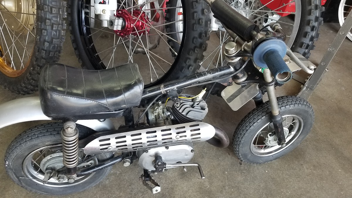 New project.. 1973 Indian MM5A 50cc - Old School Moto - Motocross ...