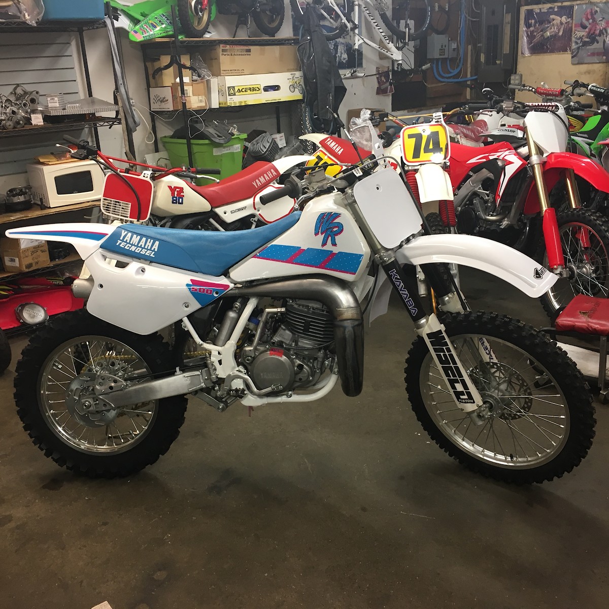 1992 Yamaha WR500 - forks needed... - Old School Moto - Motocross ...