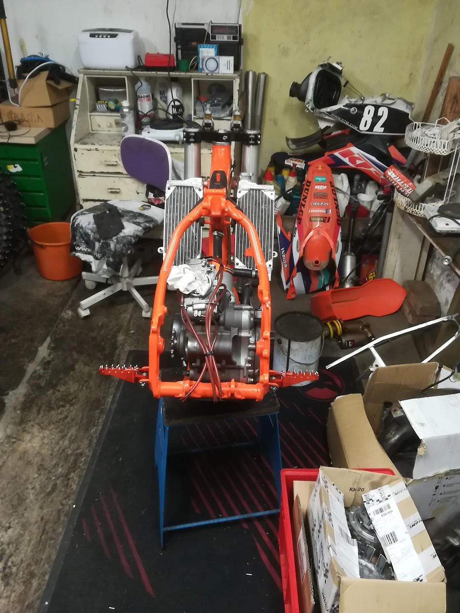 2013 KTM 150 "SXS" Build (finished pics) - Bike Builds - Motocross ...