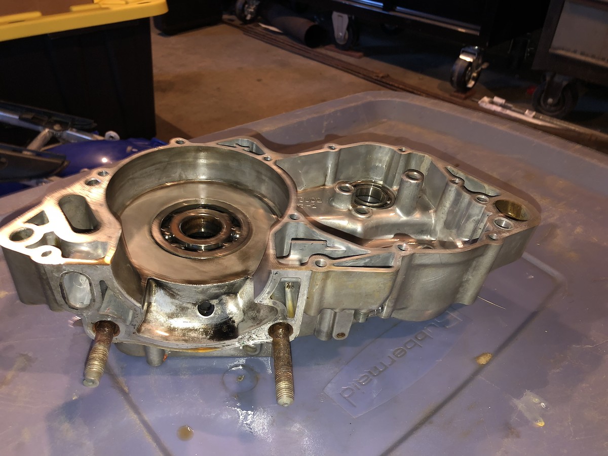 YZ250 oem crank and left engine case for sale. - For Sale/Bazaar ...