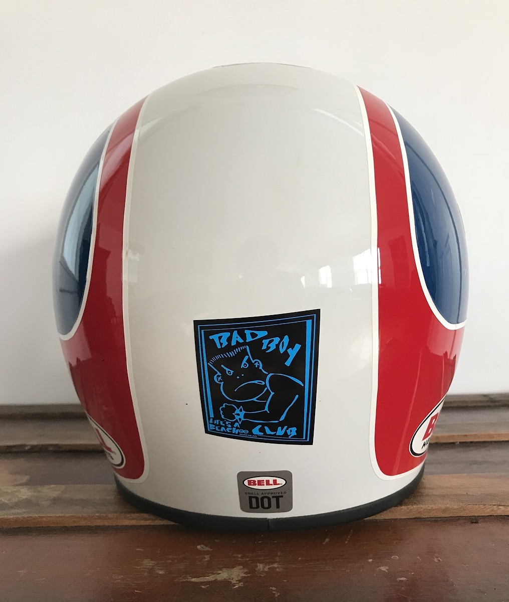 Rick Johnson Bell moto 4 replica helmet 1987 replica - For Sale/Bazaar ...