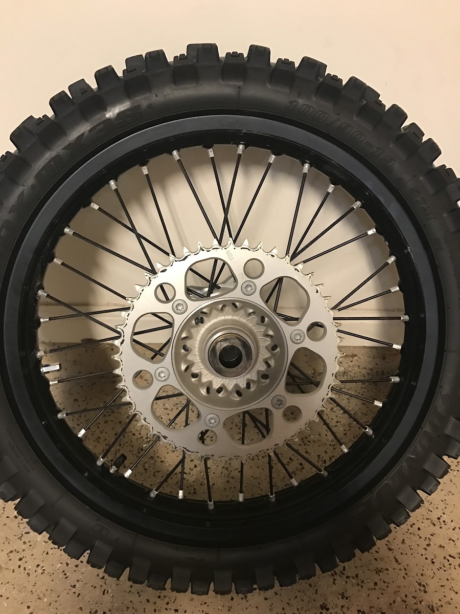 KTM OEM Wheels/tires 11.2hrs - For Sale/Bazaar - Motocross Forums ...
