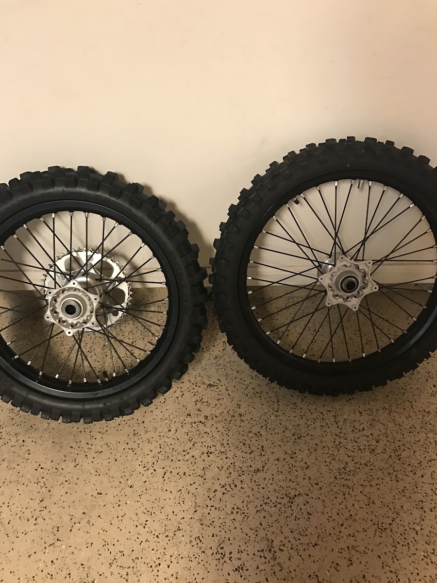 KTM OEM Wheels/tires 11.2hrs - For Sale/Bazaar - Motocross Forums ...