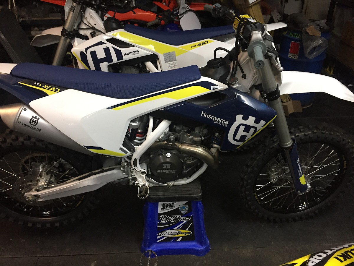 16-18 Husky 450 part out with race engine Twisted Development - For ...