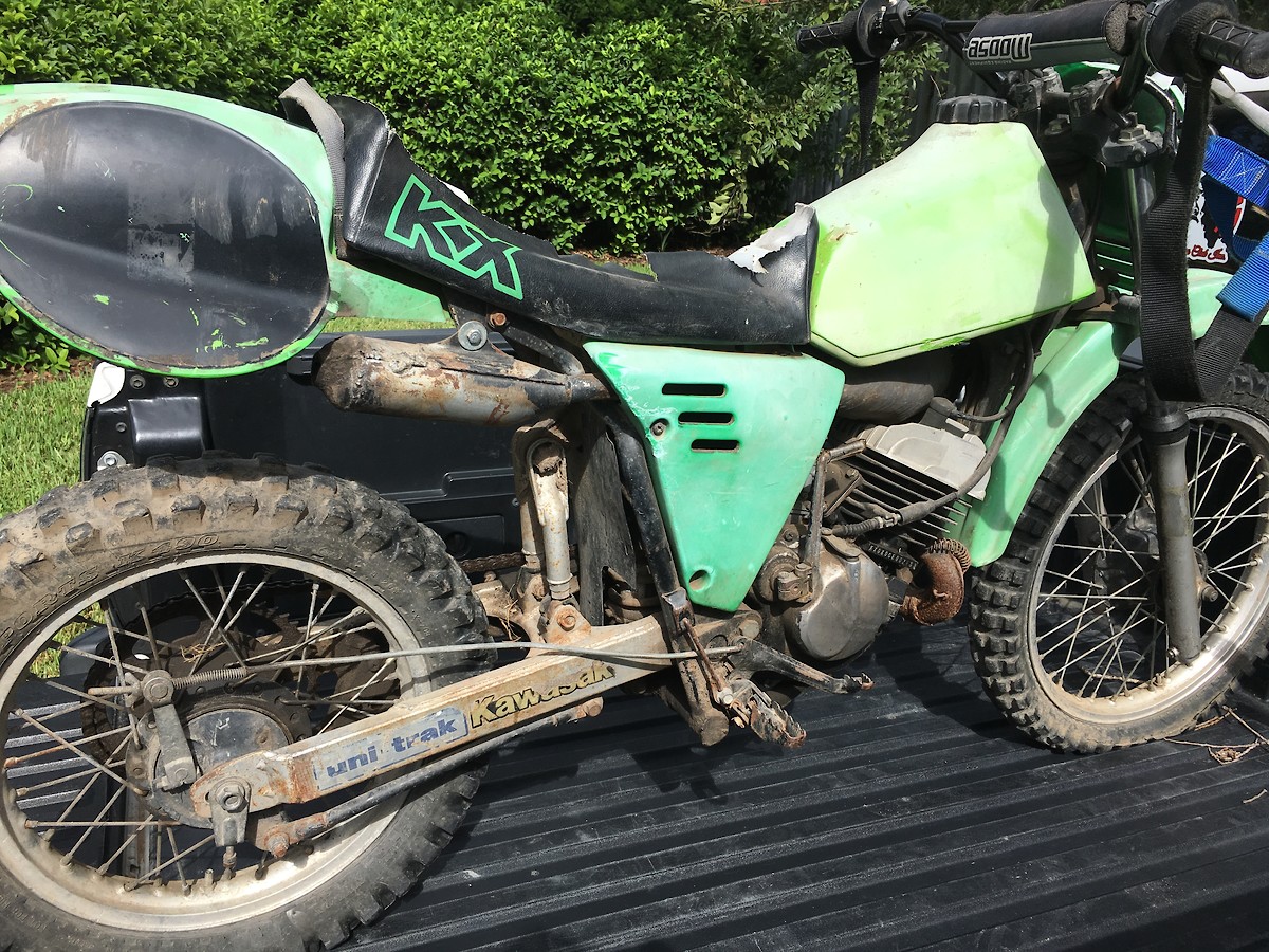 1981 Kawasaki KX80 ***Warning - lots of pictures - Bike Builds ...