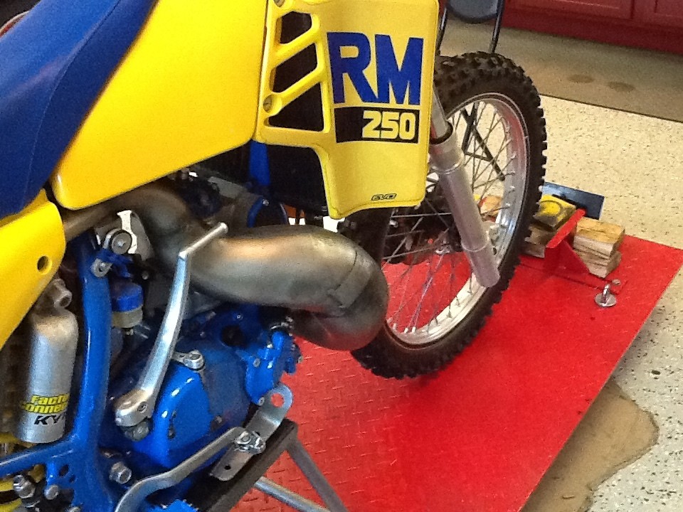 1988 RM 250 build : Revisited and done - Old School Moto - Motocross ...