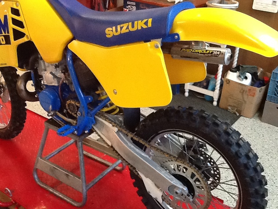 1988 RM 250 build : Revisited and done - Old School Moto - Motocross ...