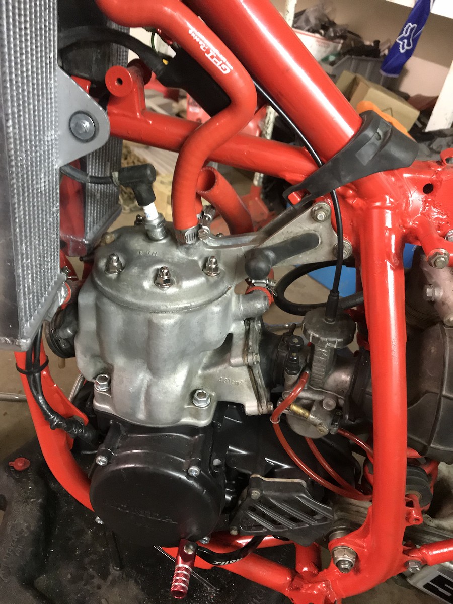 1988 Honda CR500r full restoration with upgraded suspension - Old ...