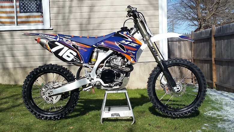 Orange Graphics on a YZ250 - Bike Builds - Motocross Forums / Message ...