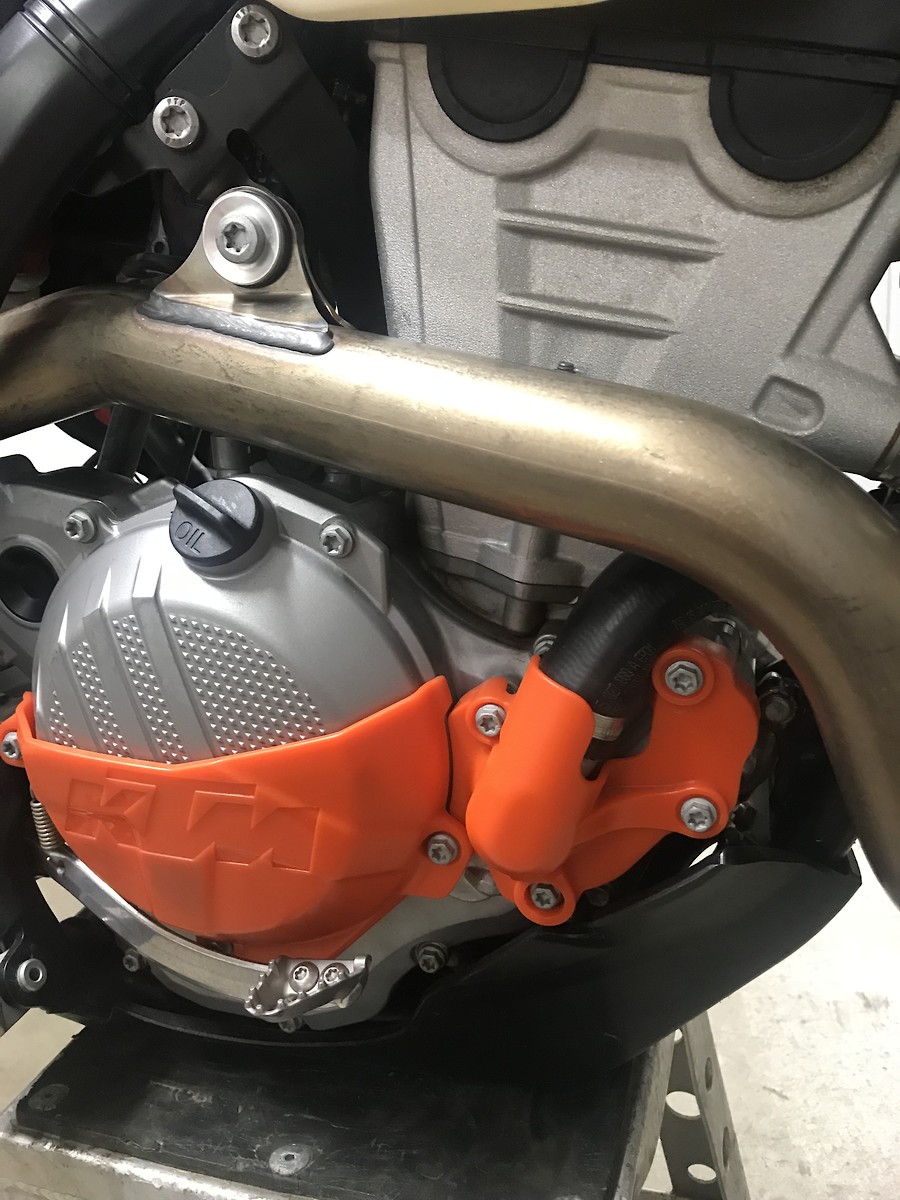 KTM Swingarm/Clutch Cover Protectors any good? - Tech Help/Race Shop ...