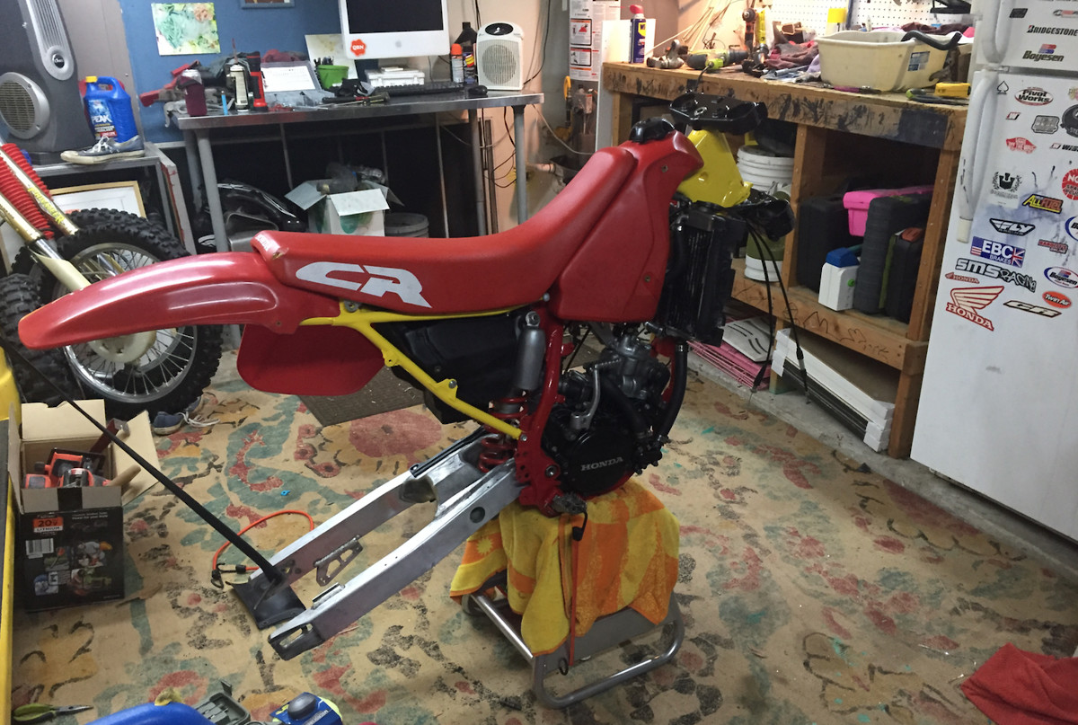 1989 CR125 Winter Project - Bike Builds - Motocross Forums / Message ...