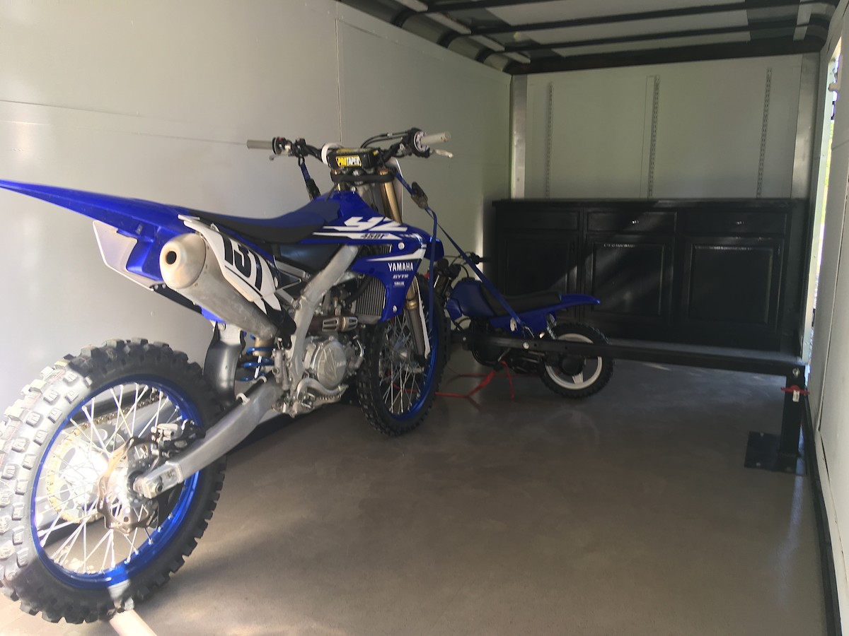 Show me your mx set up for your enclosed trailer? - Moto-Related ...