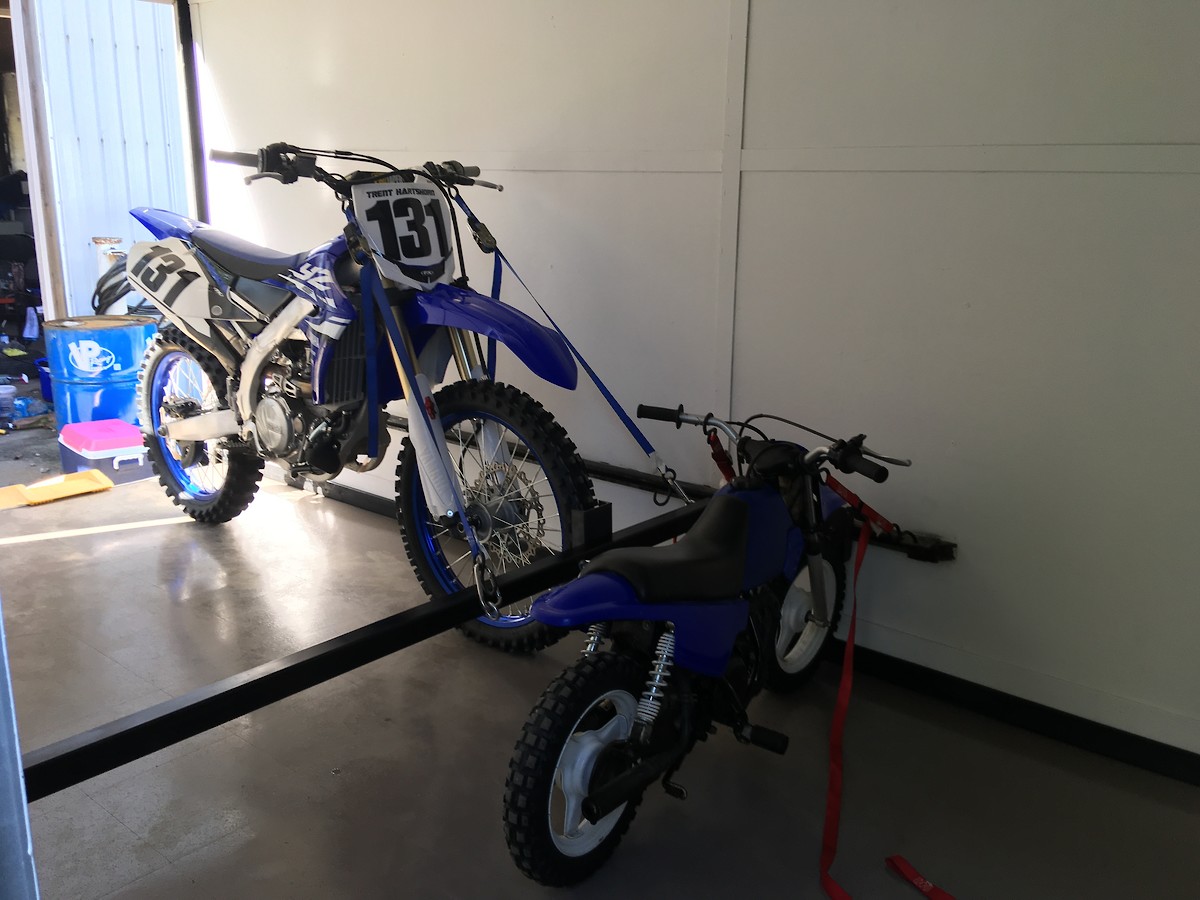 Show me your mx set up for your enclosed trailer? - Moto-Related ...