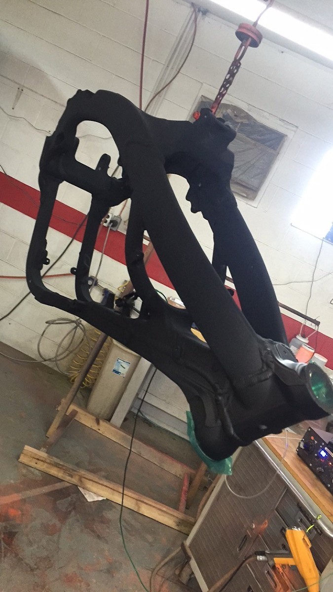How well does powdercoat hold up on AL frames? - Moto-Related ...