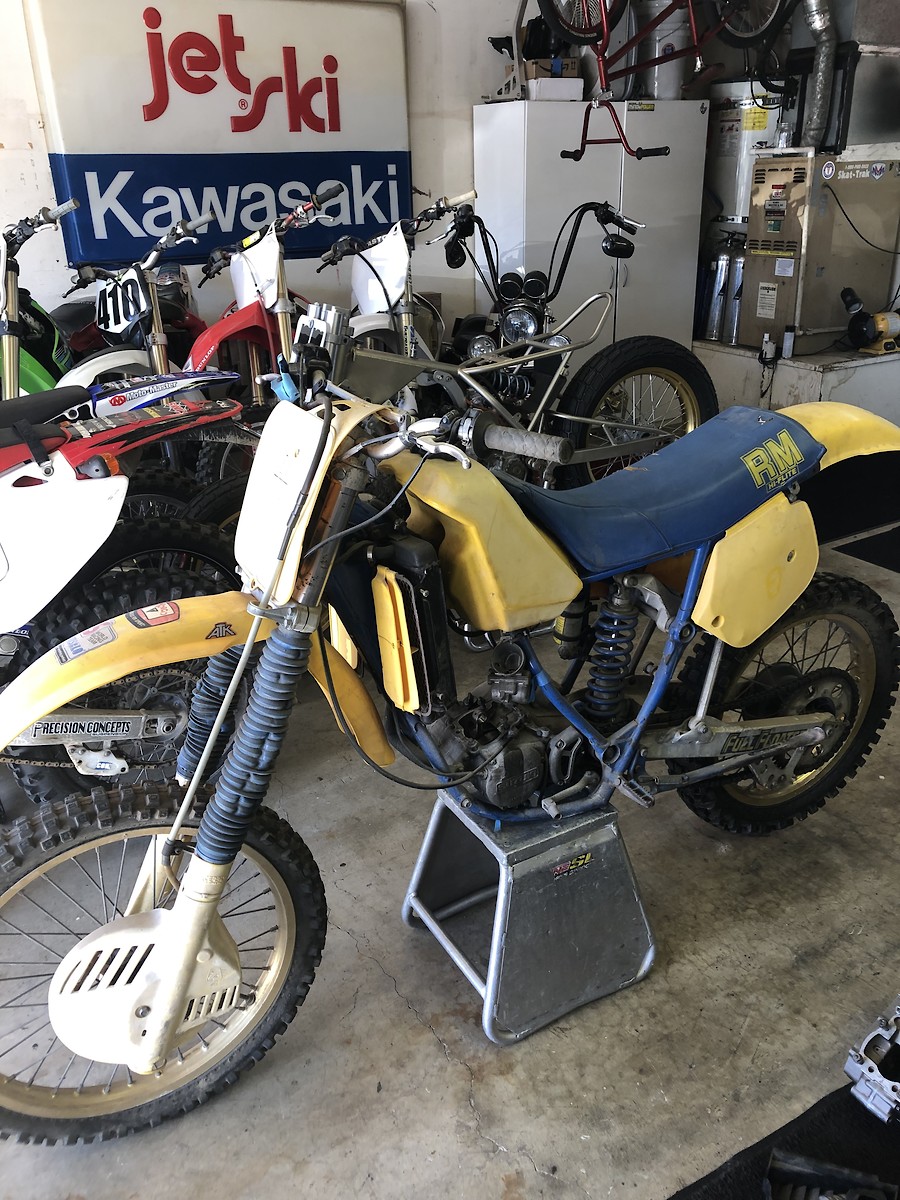 For sale 1985 RM 125 needs restoration - For Sale/Bazaar - Motocross ...
