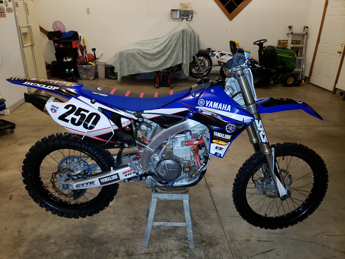 *UPDATE* Got it running! - First 450 - AMA sticker on frame? - Moto ...