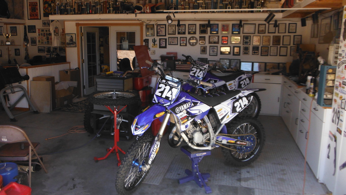 Show us your garage/shop setup - Moto-Related - Motocross Forums ...