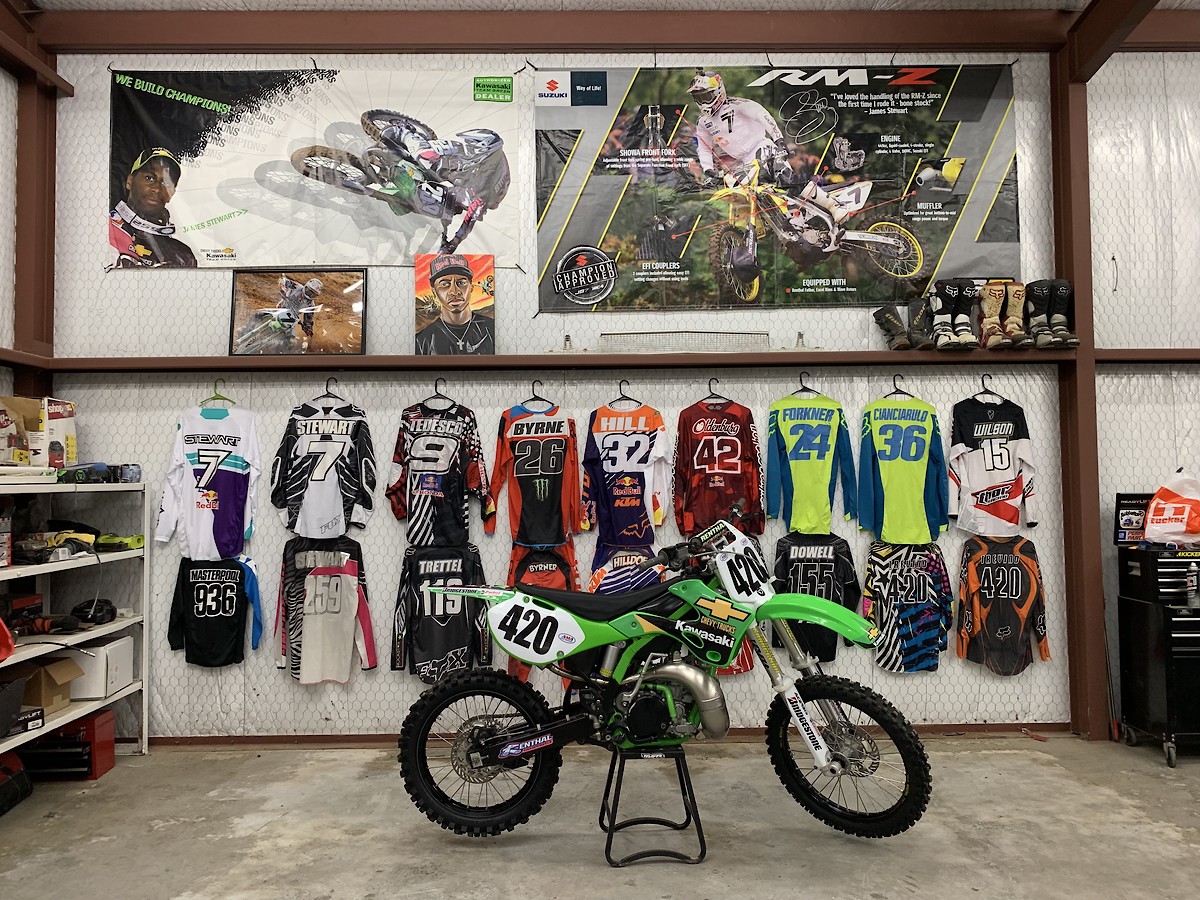 Show us your garage/shop setup - Moto-Related - Motocross Forums ...