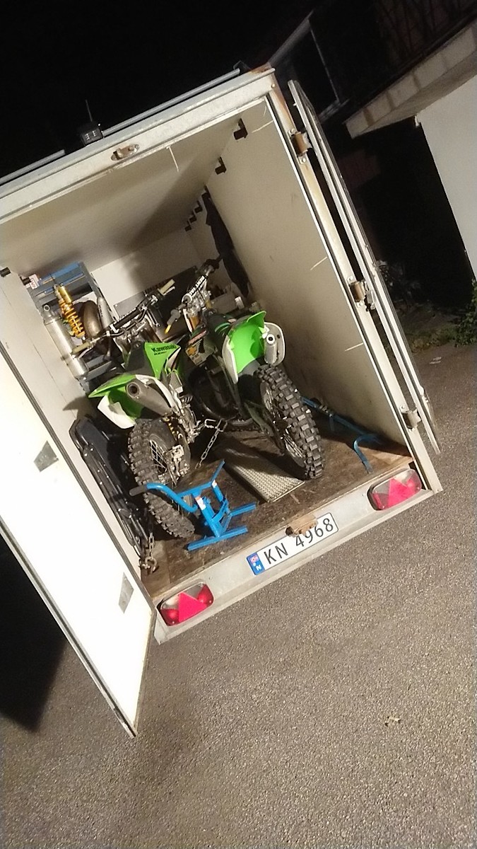 Show me your mx set up for your enclosed trailer? - Moto-Related ...