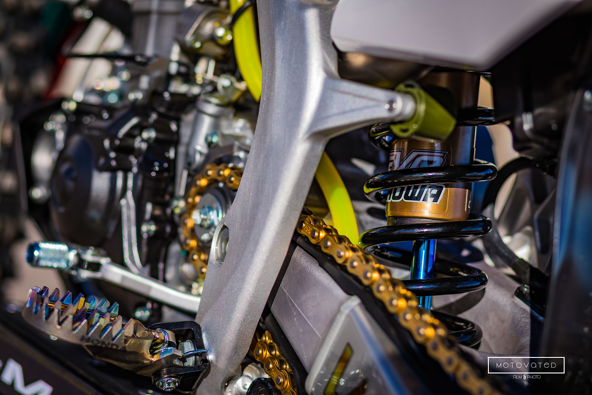 17-19 CRF450/CRF250 Forks & Shock Kashima/Ti Ni Coated - For Sale ...