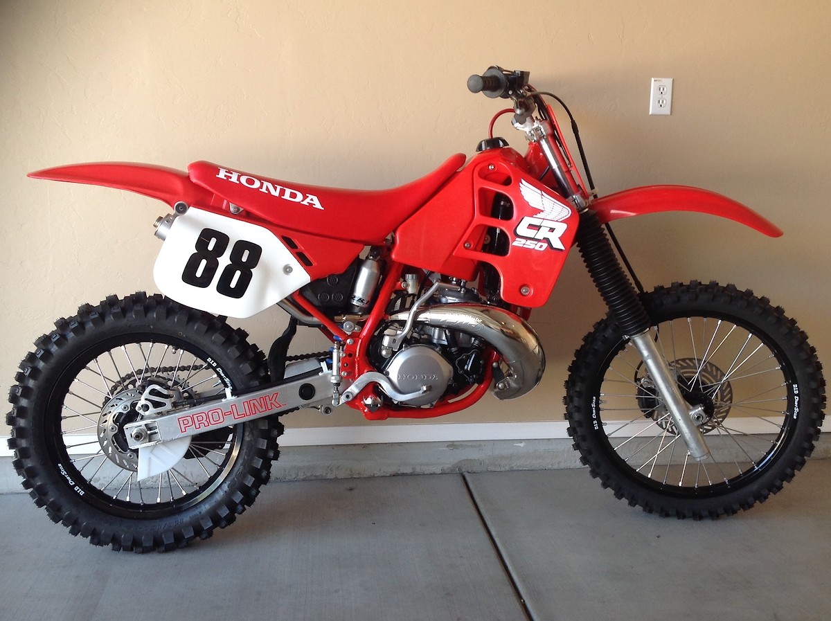Finished...1988 CR250R - Old School Moto - Motocross Forums / Message ...