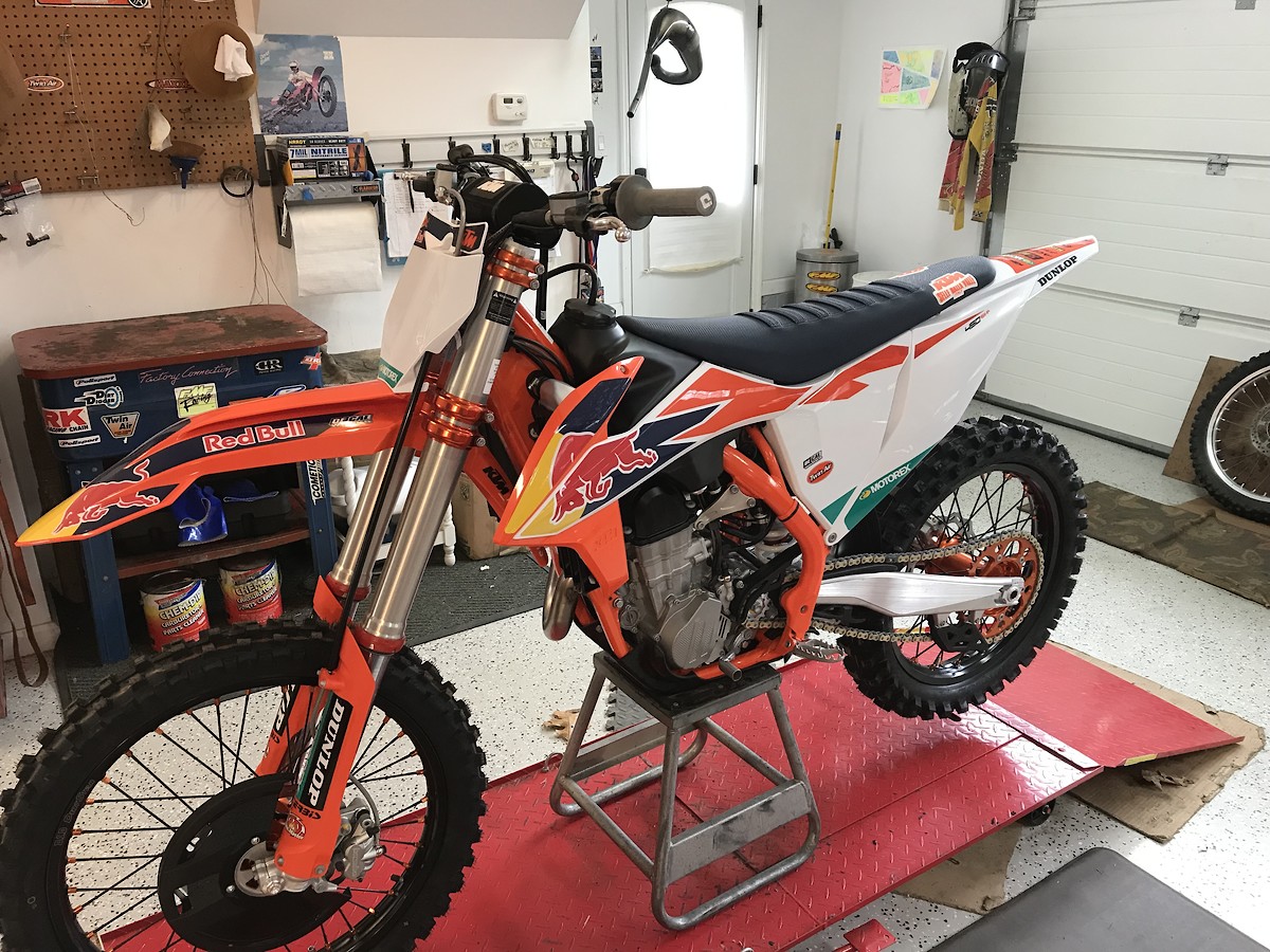 2019.5 KTM 450 Factory edition ride reports - Tech Help/Race Shop ...
