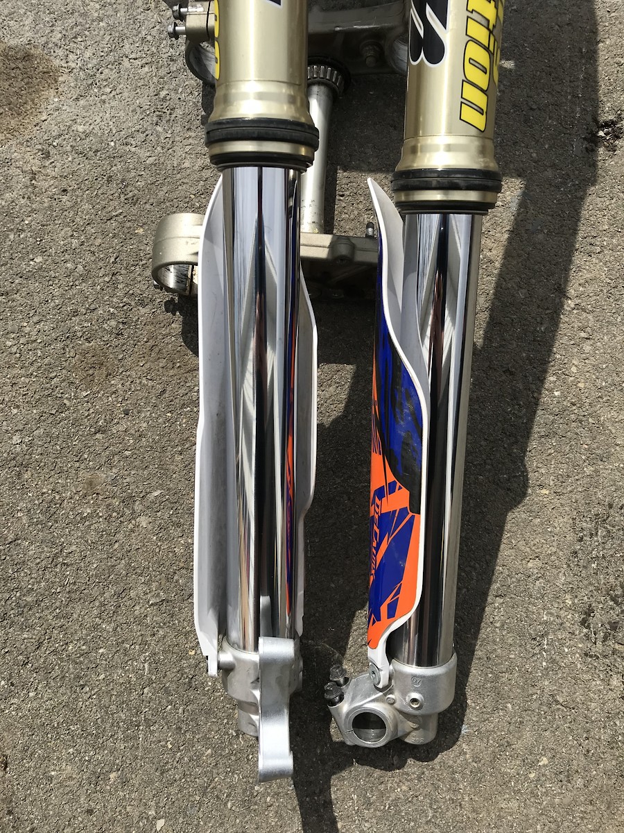 Sss kyb forks and clamps - For Sale/Bazaar - Motocross Forums / Message ...