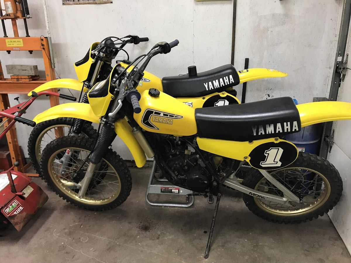 1981 yz125 tank cover - Old School Moto - Motocross Forums / Message ...