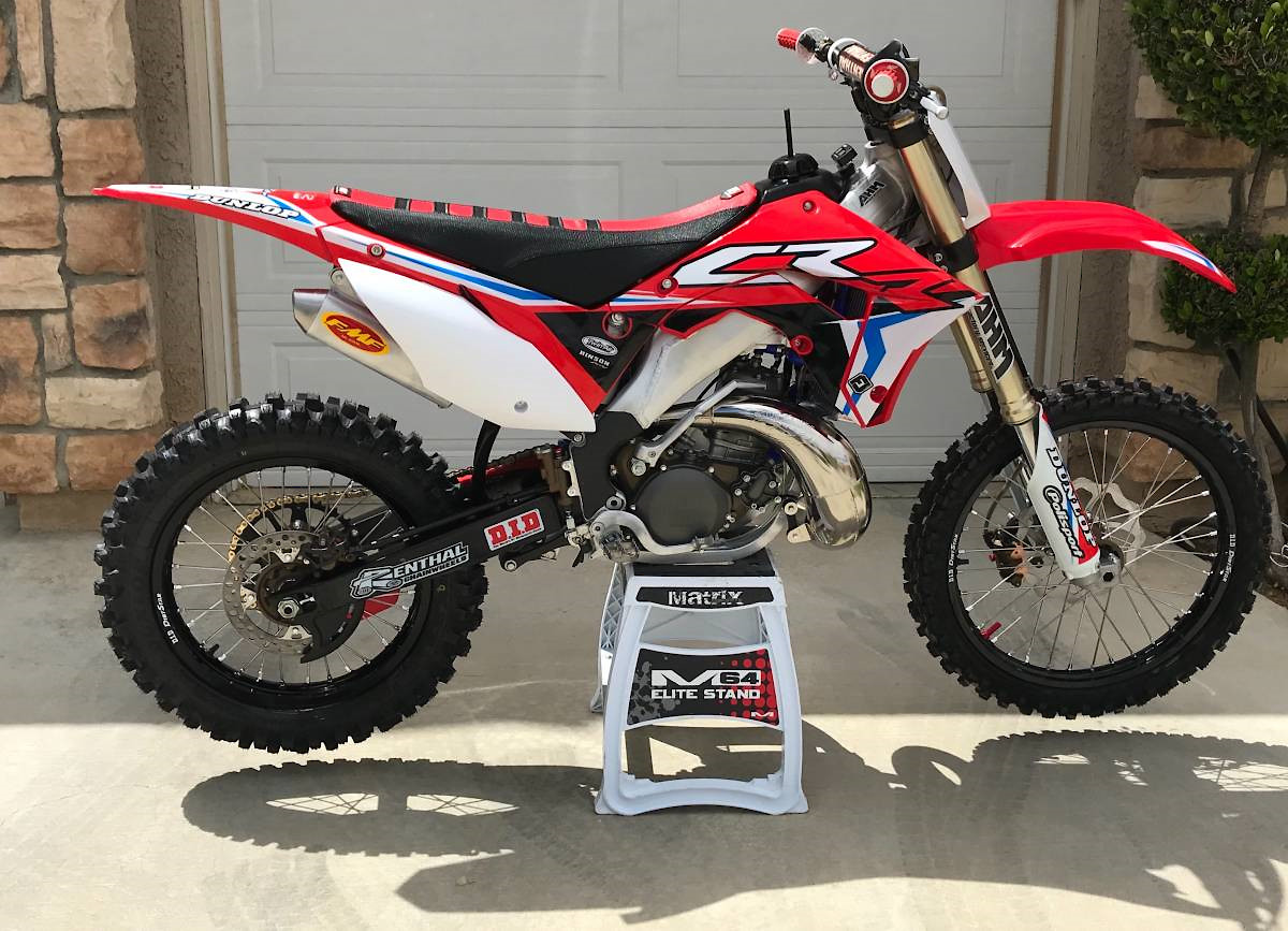 2002 CR250R California Green Stickered 2T - For Sale/Bazaar - Motocross ...