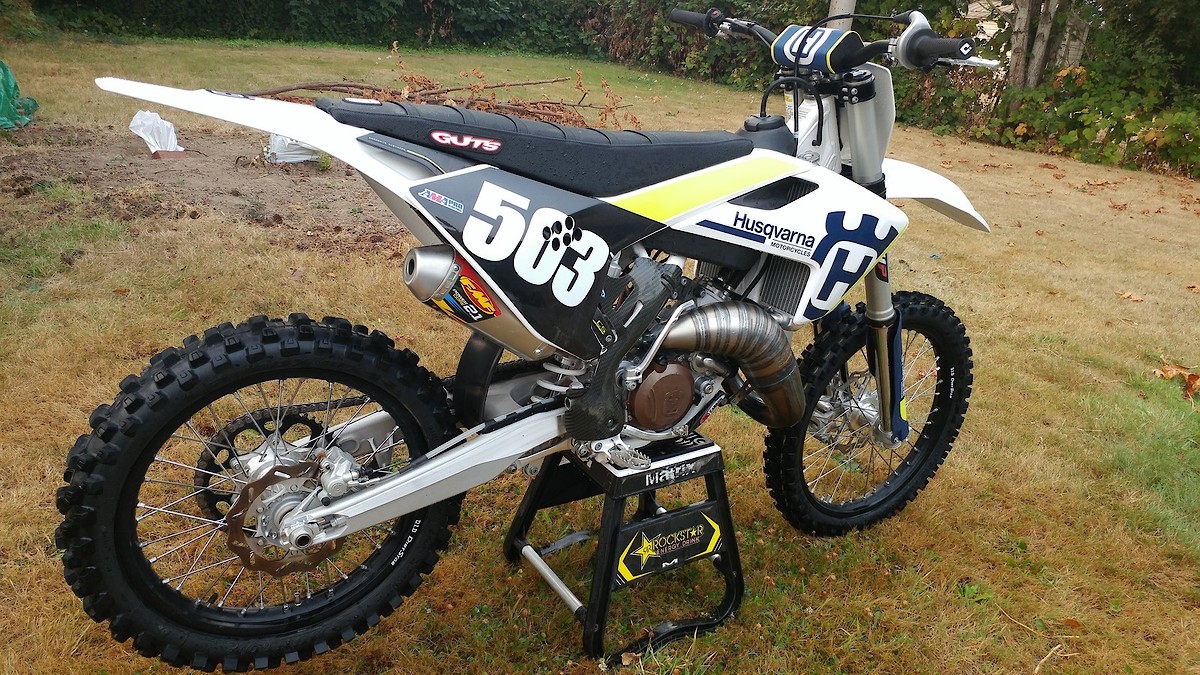 Not really a build thread , but finished my 18' TC 250 today. - Bike ...