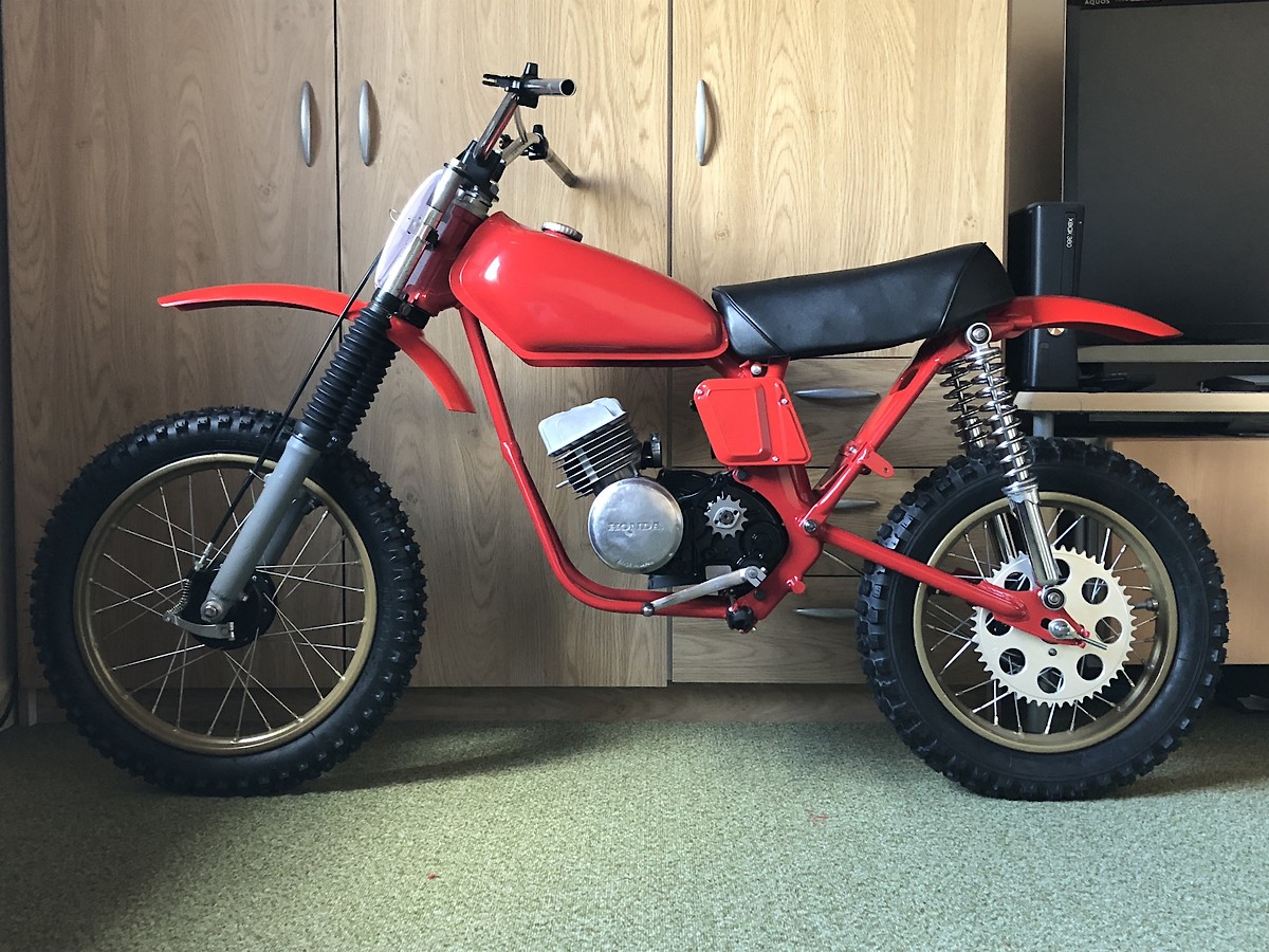 Honda MR50 works minibike - Bike Builds - Motocross Forums / Message ...