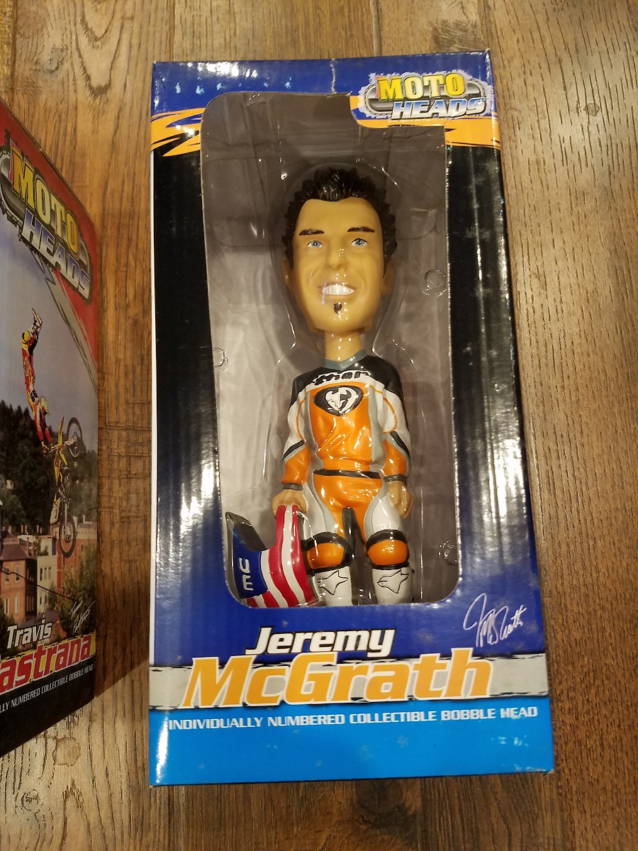 NOS McGrath & Pastrana Bobble Heads - For Sale/Bazaar - Motocross ...