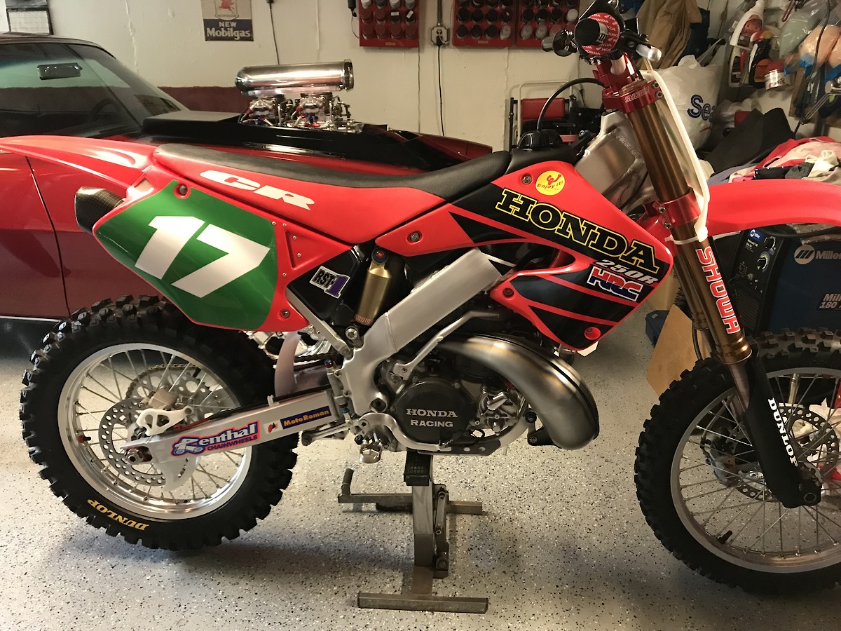 2001 CR250 $pecial Restoration Part II - Japan Factory RC250M ...