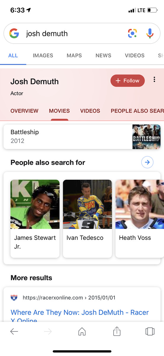 What the hell does Josh Demuth..... - Moto-Related - Motocross Forums / Message Boards - Vital MX