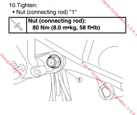 YZ Link Arm/Dog Bone Torque - Tech Help/Race Shop - Motocross Forums ...