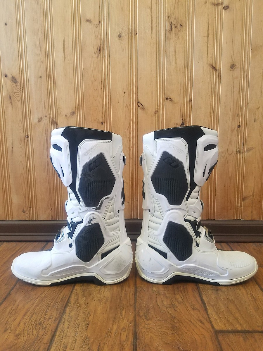 Alpinestars tech 10 boots white size 9 $400 shipped - For Sale/Bazaar ...