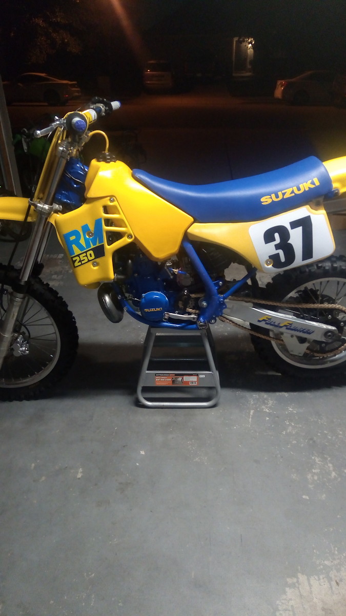 1988 RM250 partial restore - Bike Builds - Motocross Forums / Message ...
