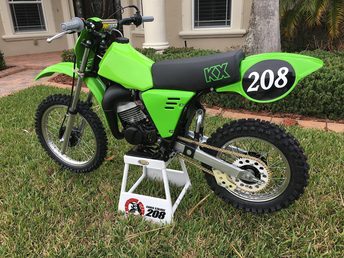 1981 Kawasaki KX80 tricked out ***lots of pics*** - Old School Moto ...