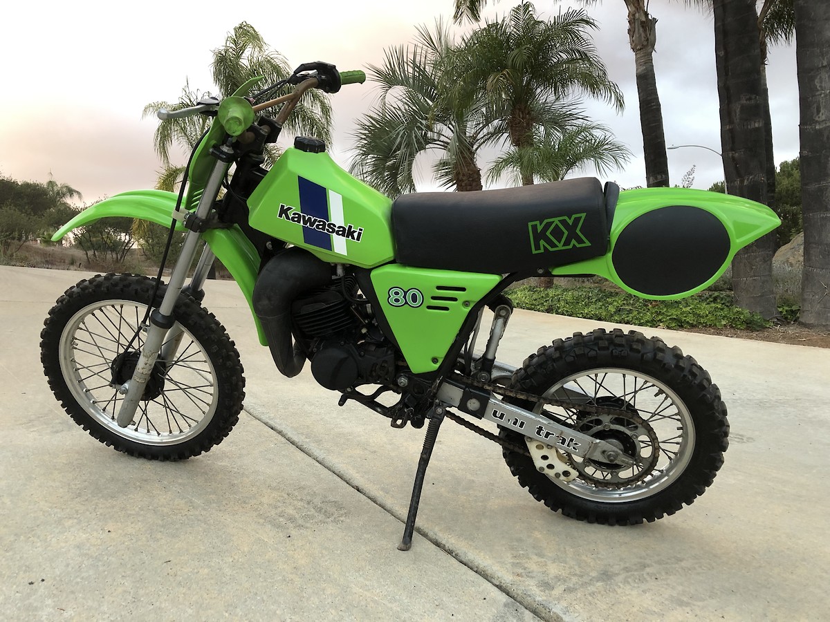 1981 Kawasaki KX80 tricked out ***lots of pics*** - Old School Moto ...