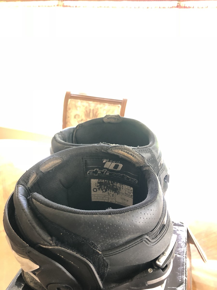 Alpinestar Tech 10 Black Size 11 - For Sale/Bazaar - Motocross Forums ...
