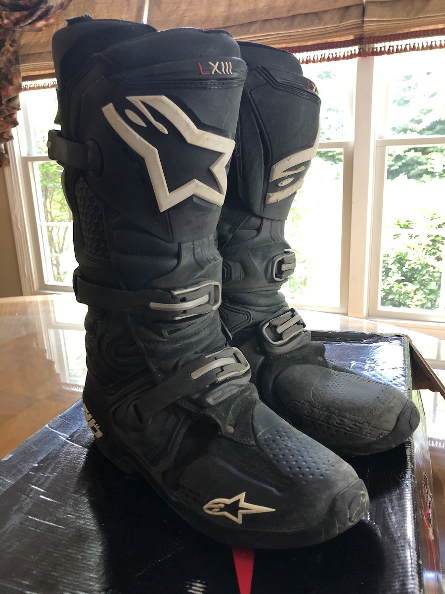 Alpinestar Tech 10 Black Size 11 - For Sale/Bazaar - Motocross Forums ...
