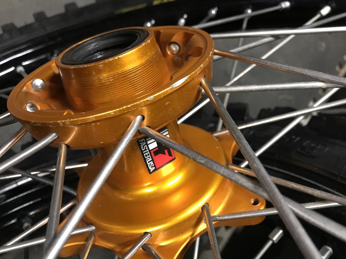 KTM FASTER USA Wheel Set - Orange hubs - For Sale/Bazaar - Motocross ...