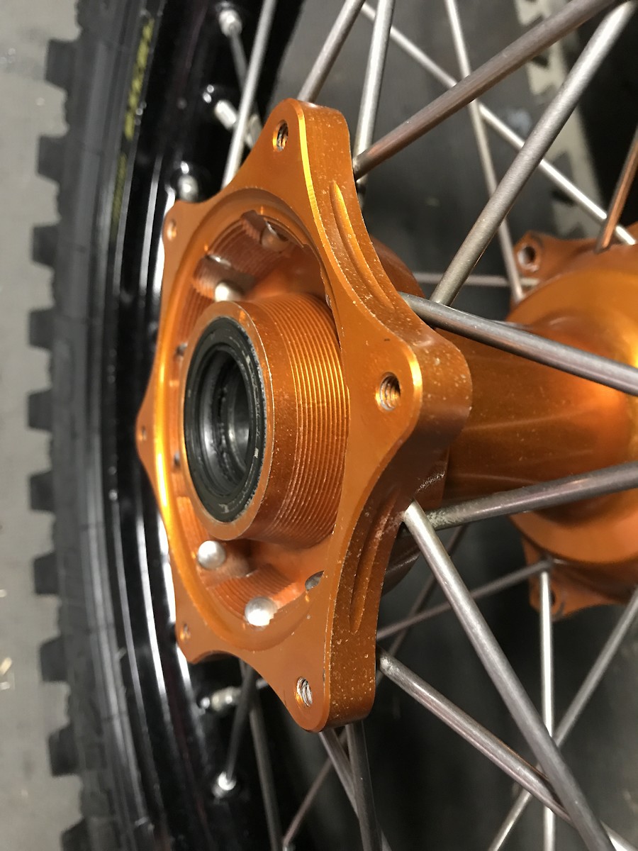 KTM FASTER USA Wheel Set - Orange hubs - For Sale/Bazaar - Motocross ...