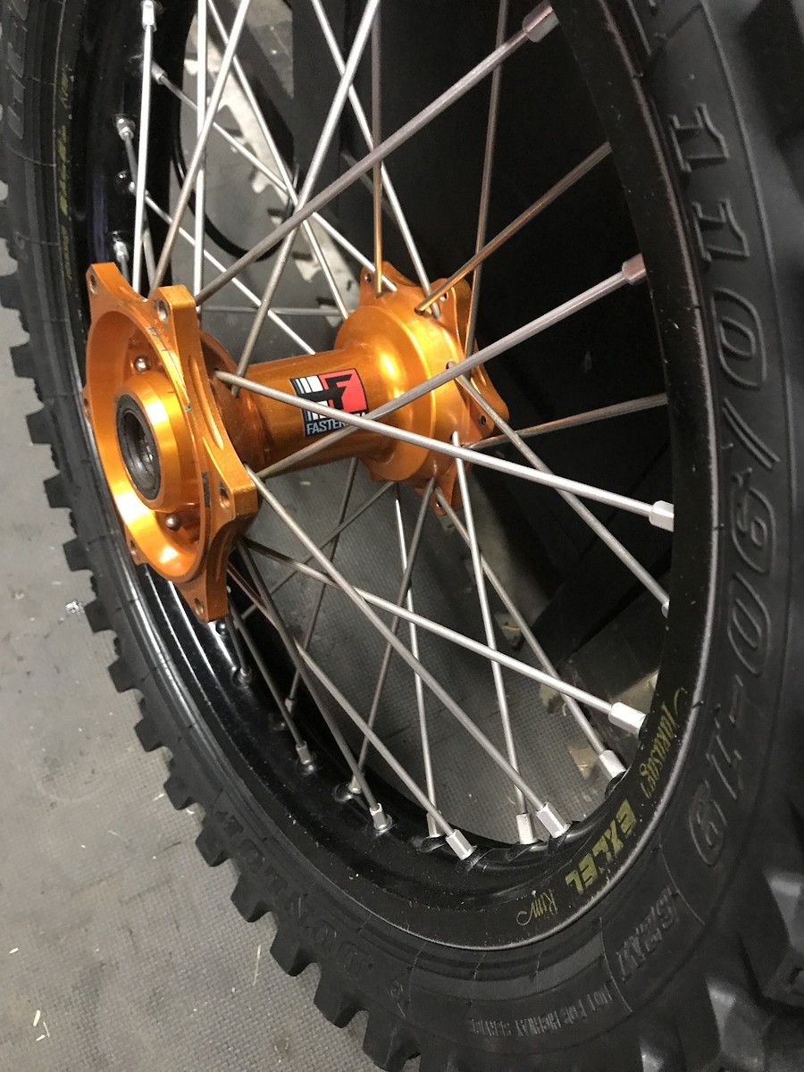 KTM FASTER USA Wheel Set - Orange hubs - For Sale/Bazaar - Motocross ...