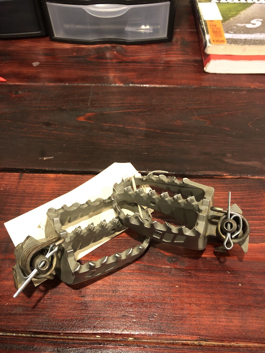 Identify these foot pegs! Will be for sale once I find out the brand ...