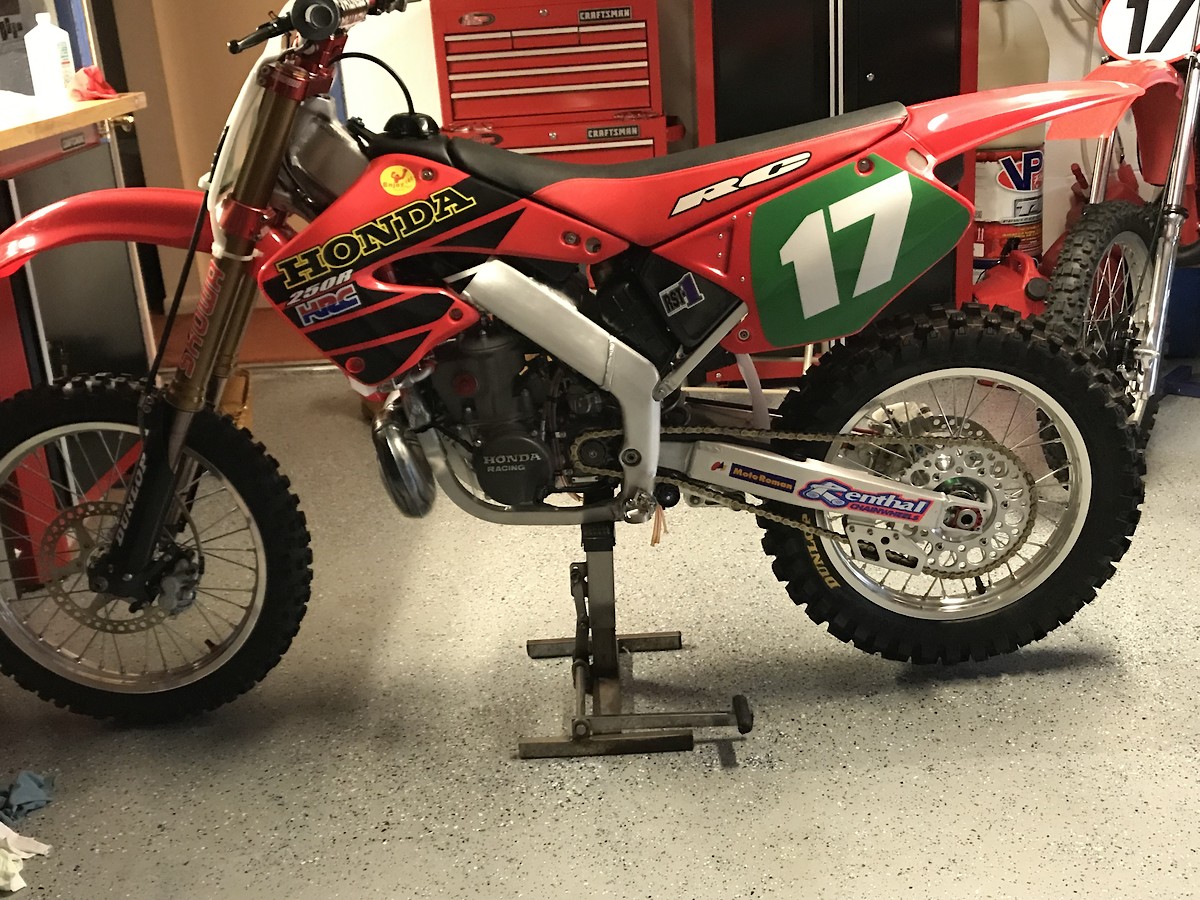 2001 CR250 $pecial Restoration Part II - Japan Factory RC250M ...