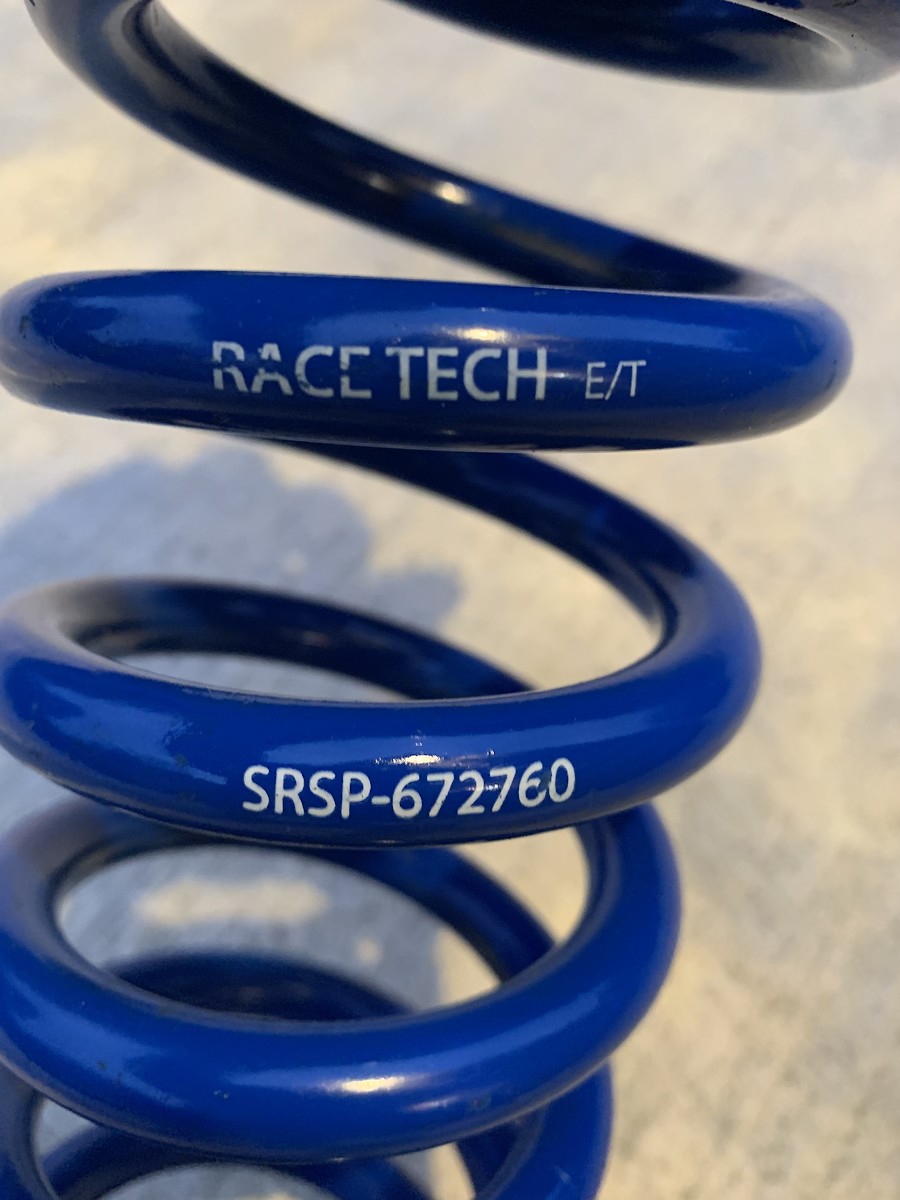 Kx450f RaceTech 6.0kg Shock Spring - For Sale/Bazaar - Motocross Forums ...